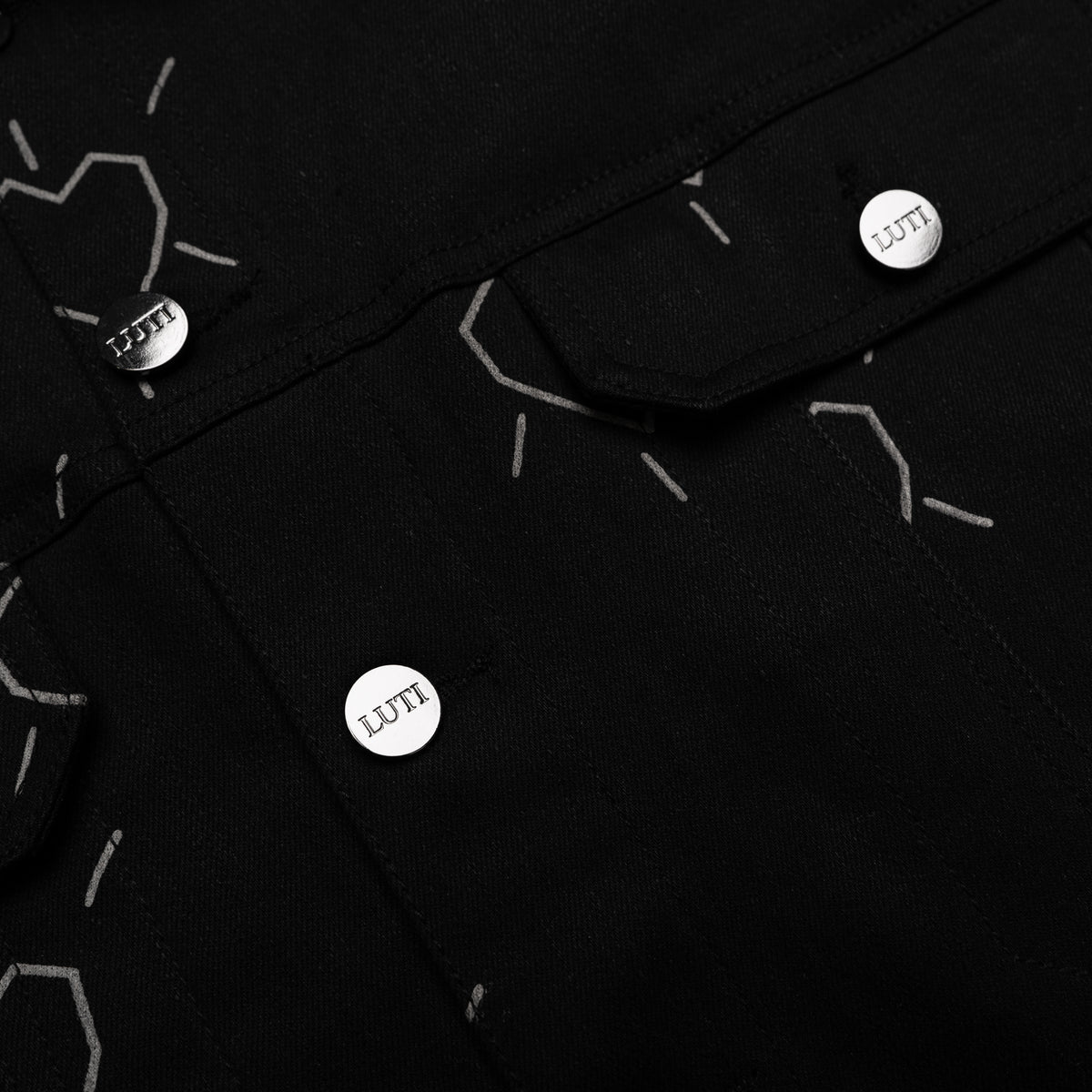 Santo Corazon Denim Jacket – Lovers Under The Influence